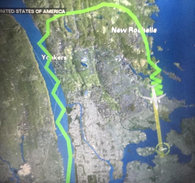 Bizarre flight path resembles the profile of a figure : r/funny